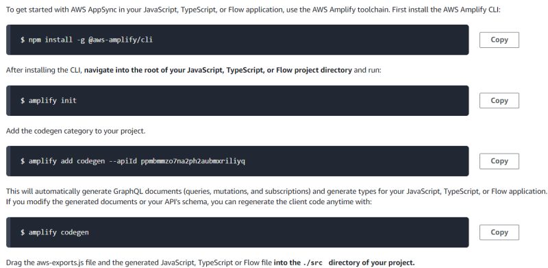 aws AppSync를 통한 GraphQL API 사용 + React app와 연동 (2) : 네이버 블로그