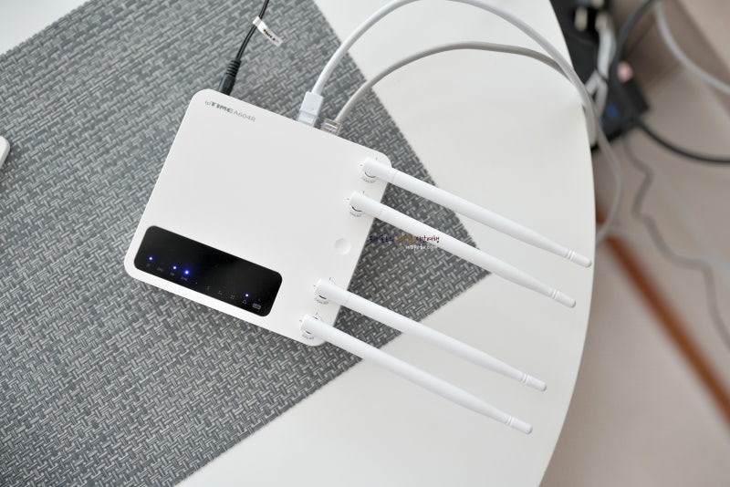 와이파이공유기 ipTIME A604R, 모바일 설치방법! : 네이버 블로그