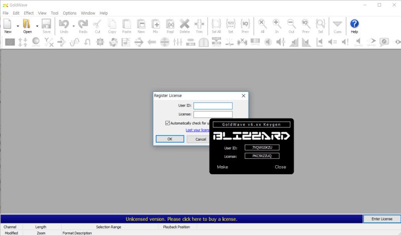 GoldWave 6.41 + Portable + keygen (골드웨이브 6.41) : 네이버 블로그