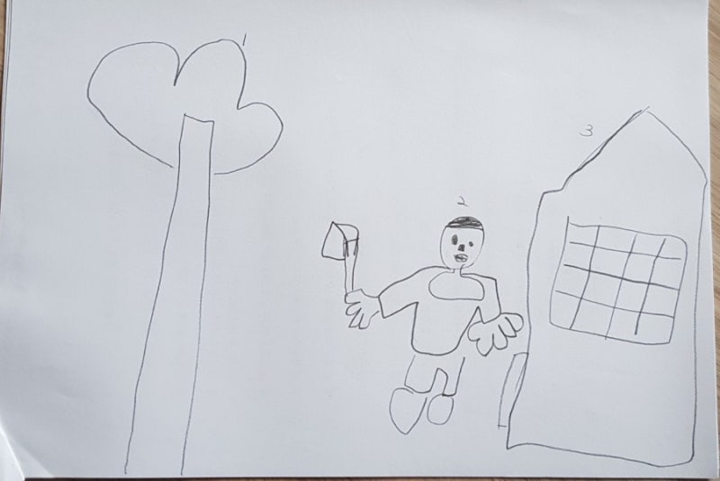 천안 미술치료-KHTP( 동적 집, 나무, 사람)그림검사 해석지침. : 네이버 블로그