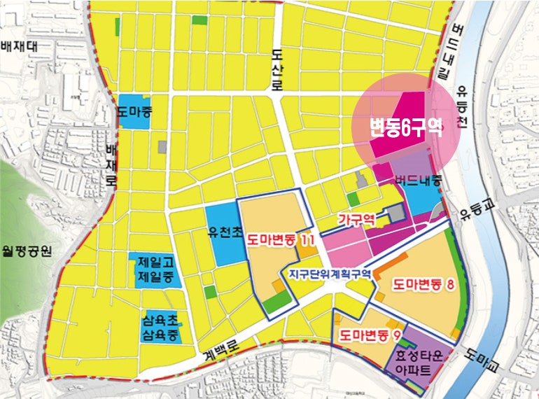 대전 도마·변동6구역재개발 계룡건설 선정 웃음 꽃 피웠다 네이버 블로그