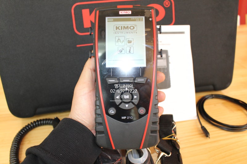 음압기록장치 석면철거 휴대용 음압계 키모(kimo) MP210 전문 엠지코리아(MGKOREA) 석면압력측정 : 네이버 블로그