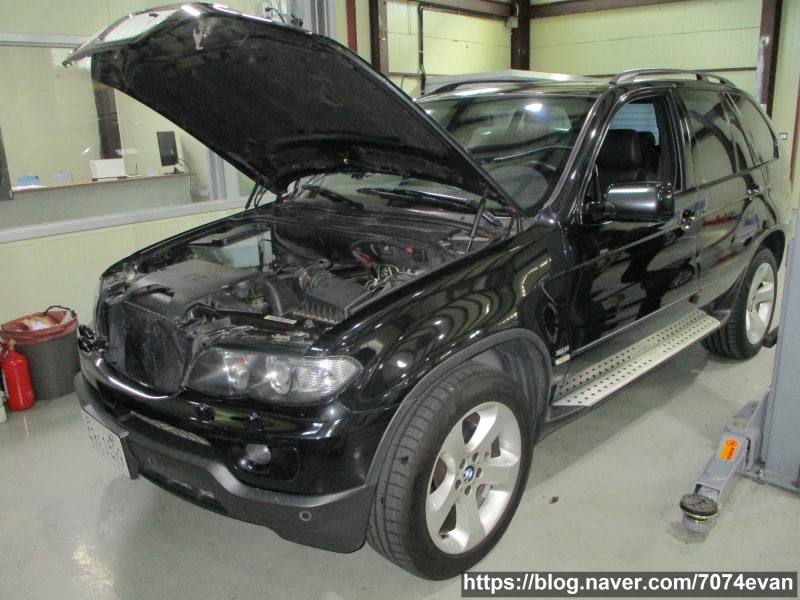 BMW X5 E53 3.0(1599) P0420 ,P0430 촉매효율저하 처리작업외 : 네이버 블로그