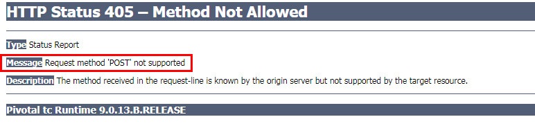 [Spring] HTTP Status 405 – Method Not Allowed 오류 해결 방법 : 네이버 블로그