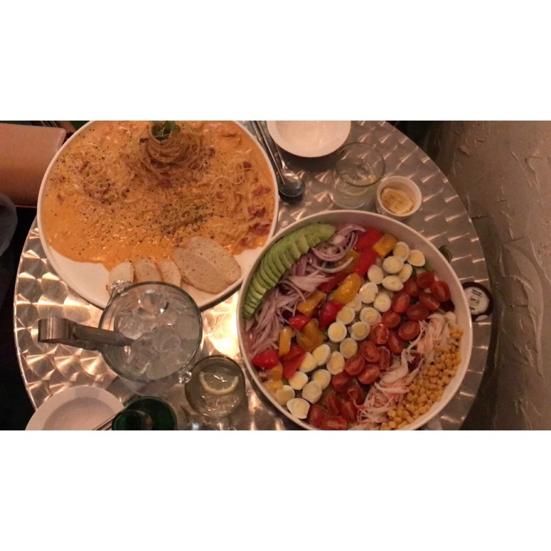 모란술집 에이티 모란 분위기 좋은 술집 파스타 콥샐러드 맛집 데이트로도 좋아요 네이버 블로그