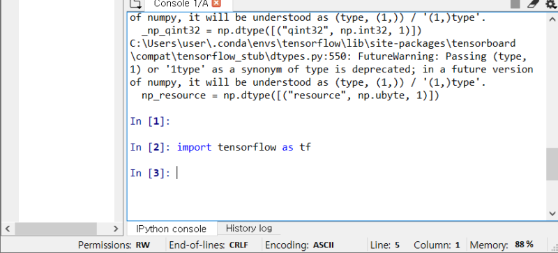 Anaconda 설치 후 tensorflow와 spyder를 activate하기 : 네이버 블로그