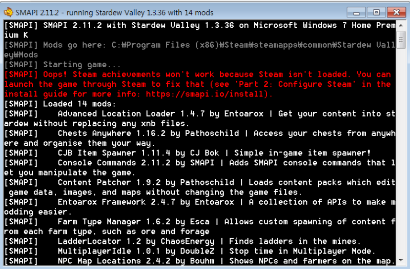 스타듀밸리 모드의 필수 스마피 SMAPI - Stardew Modding API : 네이버 블로그