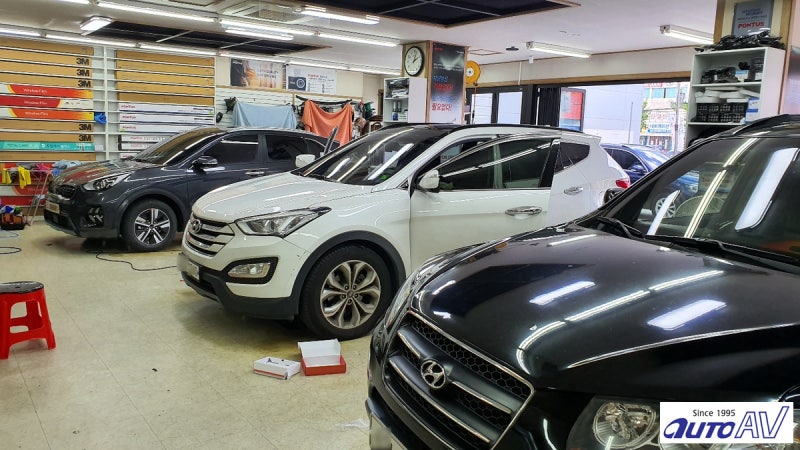 싼타페 DM 스마트폰 미러링 내비게이션으로 매립하기_ 대구 JY T6000 : 네이버 블로그