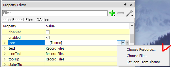 [PyQT Designer] Menu bar / Tool bar 연동 : 네이버 블로그