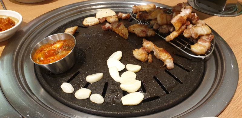 사천 고기집 회식장소로 추천하는 사천 삼겹살 맛집 참돈 네이버 블로그