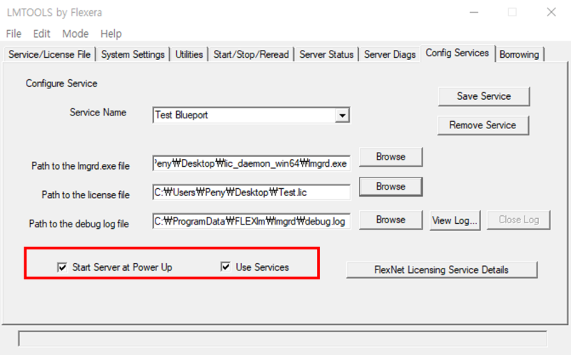 Intel® Software License Manager- LMTOOLS (FLEXlm) 사용 안내 : 네이버 블로그
