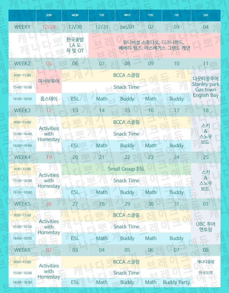 밴쿠버 스쿨링 초등학생 마감 중학생 고등학생 캠프 마감이 눈앞에 Ft 겨울영어캠프 네이버 블로그