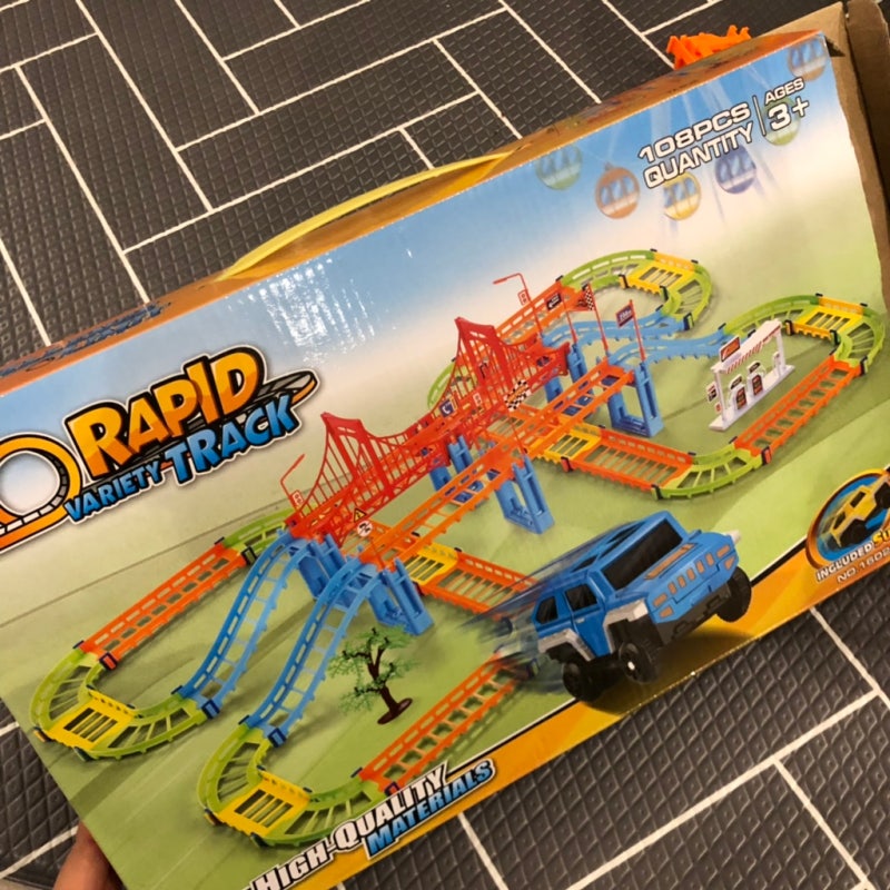 자동차트랙 장난감 RAPID VARIETY TRACK : 네이버 블로그