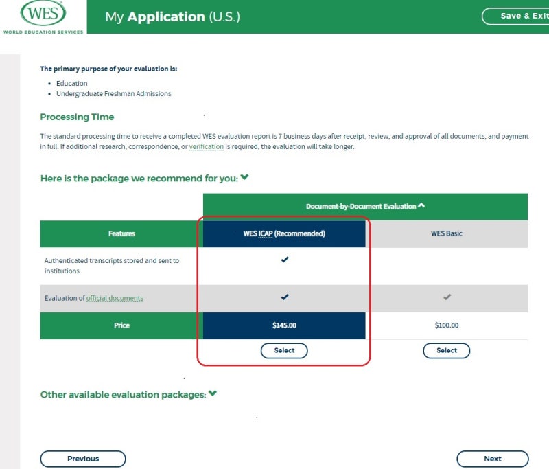 미국유학준비, WES 통해서 성적증명서 Evaluation 받기 총정리 : 네이버 블로그