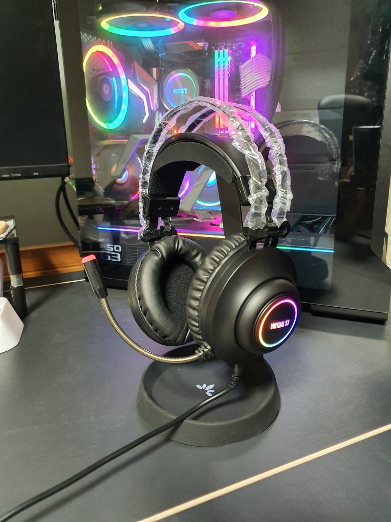 ABKO N550 ENC 7.1 RGB 진동 게이밍 헤드셋 - 솔직 후기 : 네이버 블로그