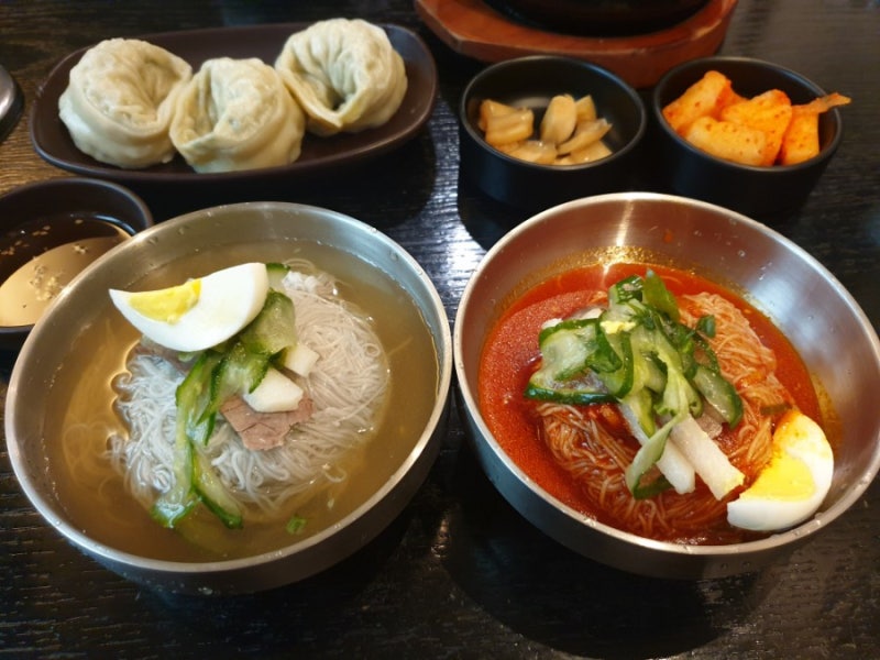 불광역 맛집 후원 Nc백화점 불광점 반반 냉면이 짬짜면 부럽지 않아요 네이버 블로그