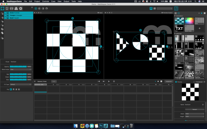 MadMapper: Interface(매드매퍼 인터페이스 소개 및 이해) : 네이버 블로그