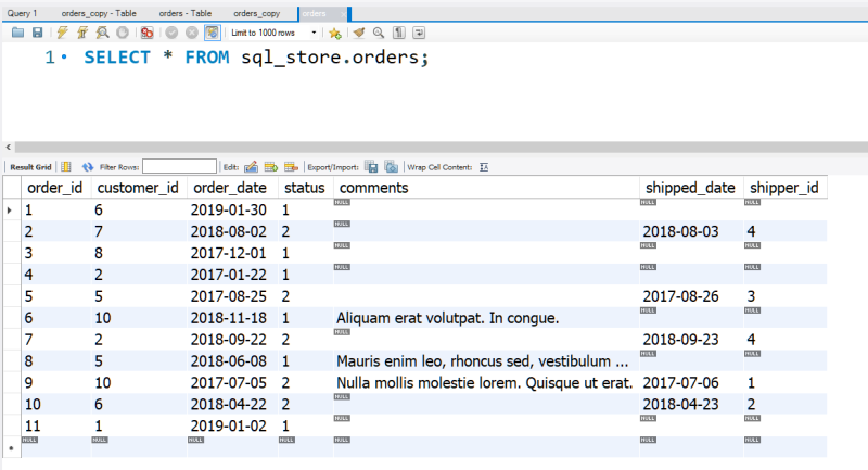 65일차 MySQL Part.2 -Workbench [제약조건, DML(INSERT, UPDATE, DELETE), View ...