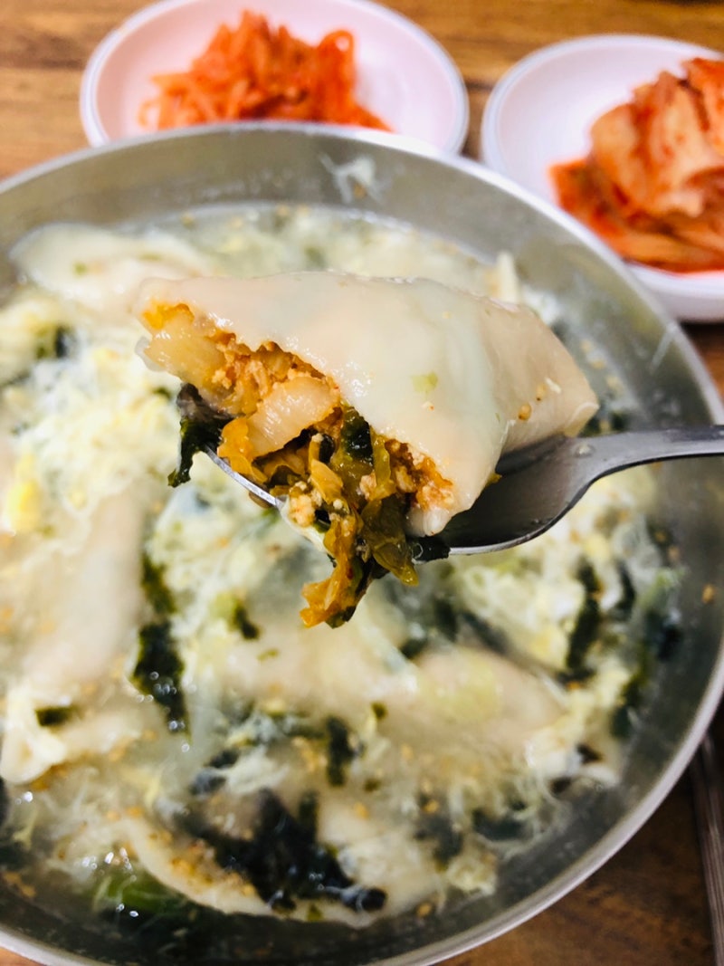 강릉 동부시장 맛집동부감자옹심이 감자옹심이 칼국수 떡만두국 꼭 여기서 네이버 블로그