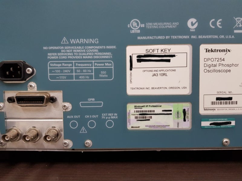 텍트로닉스 DPO7254 오실로스코프(2.5GHz, 4채널, 40GS/s) 렌탈 및 중고판매 : 네이버 블로그
