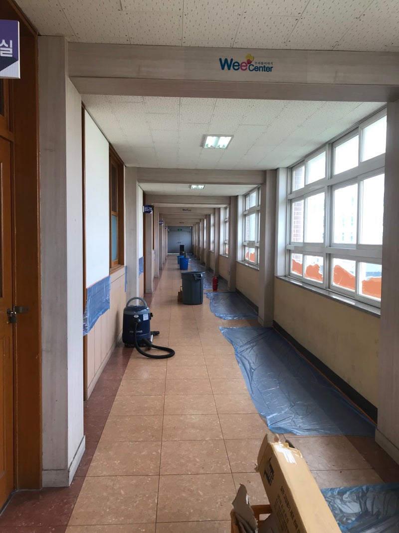 인테리어벽화학교벽화 교실복도벽화 대구벽화 관공서벽화아트스튜디오차이벽화차이 몬드리안 고흐벽화잘하는집 음악실