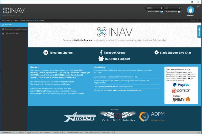 INAV Omnibus-F4 V3 HC-06 Bluetooth 연결하기 : 네이버 블로그