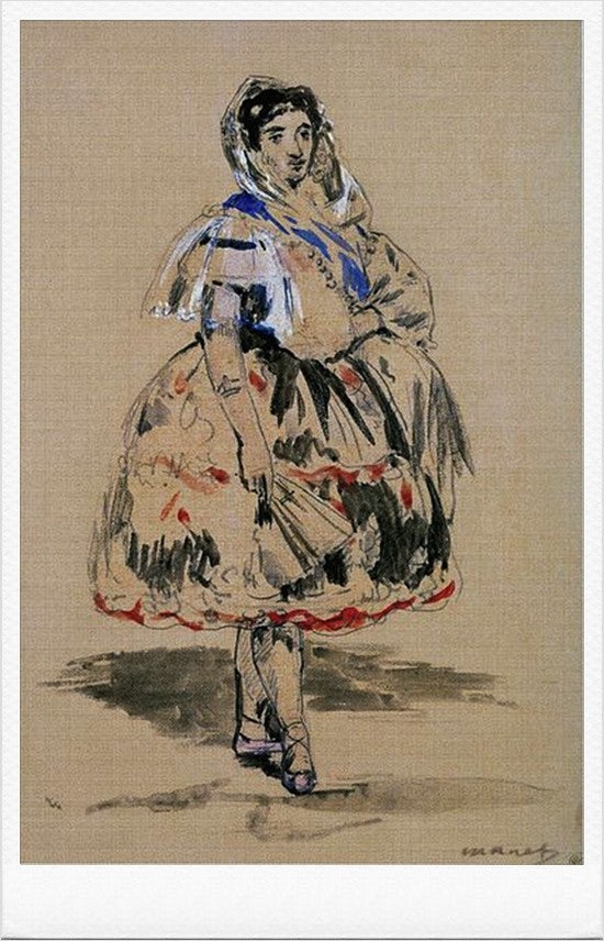 에두아르 마네(Édouard Manet) - 스페인 발레(Le Ballet Espagnol), 루이스 필리프 박물관(Le ...