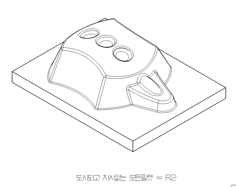컴퓨터응용가공산업기사 연습 도면 모델링 29 카티아 네이버 블로그