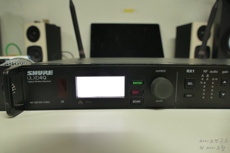 [마이크연구소 더마이크랩] SHURE ULXD4Q/ULXD2BETA87-x51 [4ch무선마이크세트] [ulxd24/beta87 ...
