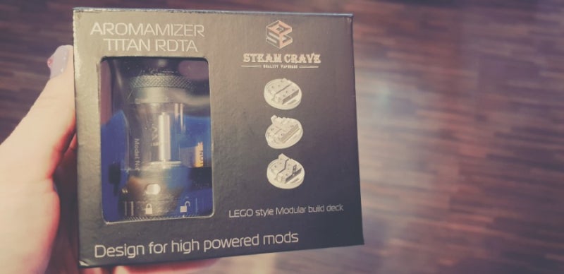 TITAN RDTA AROMAMIZER 트리탄 탱크 슈퍼킹 탱크 60ML용량의 대용량 탱크 모던베이프 마창진점 : 네이버 블로그