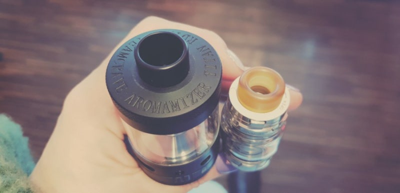 TITAN RDTA AROMAMIZER 트리탄 탱크 슈퍼킹 탱크 60ML용량의 대용량 탱크 모던베이프 마창진점 : 네이버 블로그