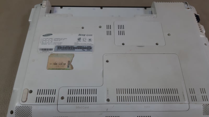 삼성노트북 sens q320,NT-Q320 케이스파손 과 유선랜포트파손, 속도느림고장수리 : 네이버 블로그
