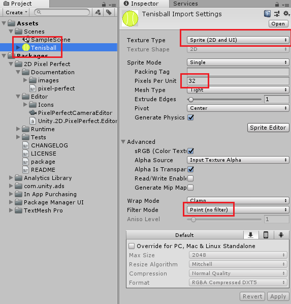 Unity 2D Pixel Perfect : 네이버 블로그