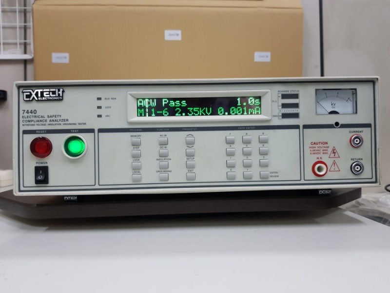익스텍 7440 전기 안전 컴플라이언스 시험기 (내전압/절연저항/접지 테스터) 중고판매 및 렌탈 : 네이버 블로그