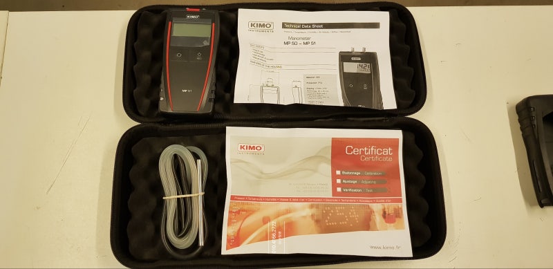 사용하기 너무나 쉬운 kimo mp51 +/-10000Pa 휴대용 압력 차압 정압 디지털 압력계 측정기 리뷰. : 네이버 블로그