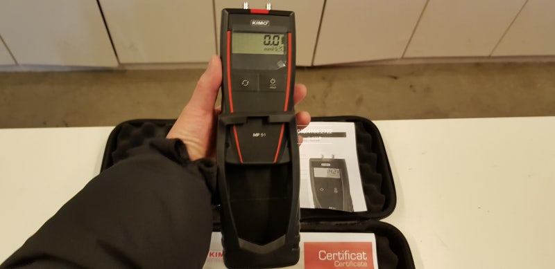 사용하기 너무나 쉬운 kimo mp51 +/-10000Pa 휴대용 압력 차압 정압 디지털 압력계 측정기 리뷰. : 네이버 블로그