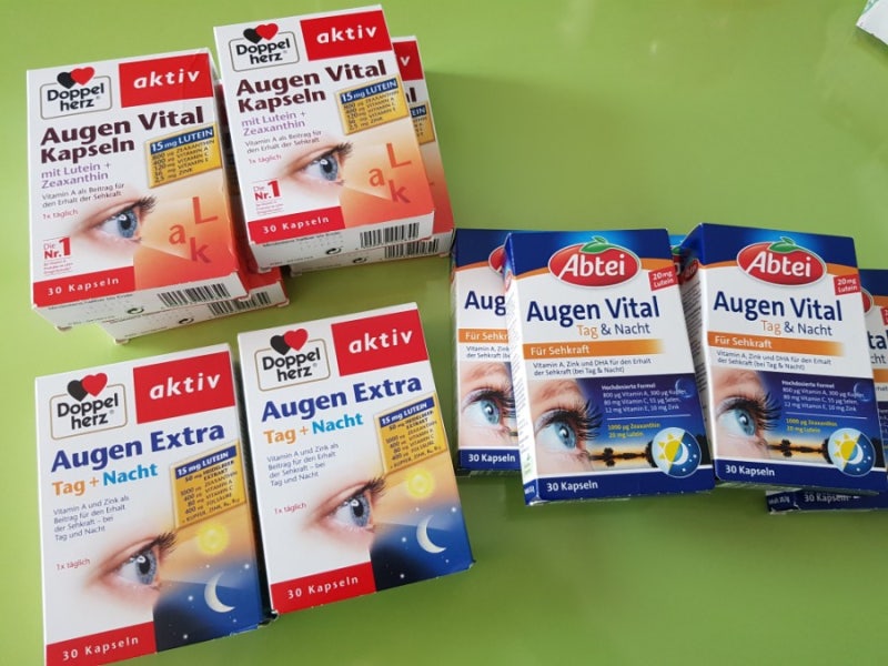 독일 눈영양제 Doppel herz Augen Vital/Extra, Abtei Augen Vital 비타민 : 네이버 블로그