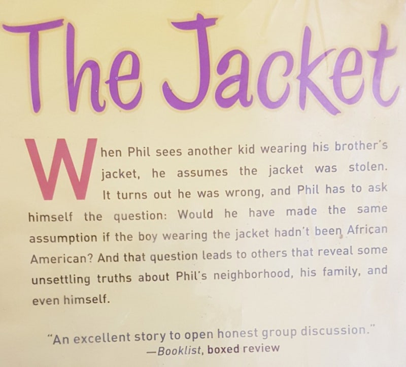 The Jacket by Andrew Clements : 네이버 블로그