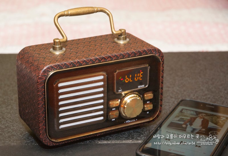 [카이스터 엔틱 ENTIC] - 완전 깜찍한 복고풍 라디오 스피커 : 네이버 블로그