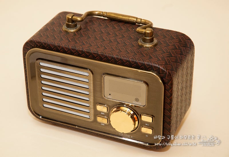 [카이스터 엔틱 ENTIC] - 완전 깜찍한 복고풍 라디오 스피커 : 네이버 블로그