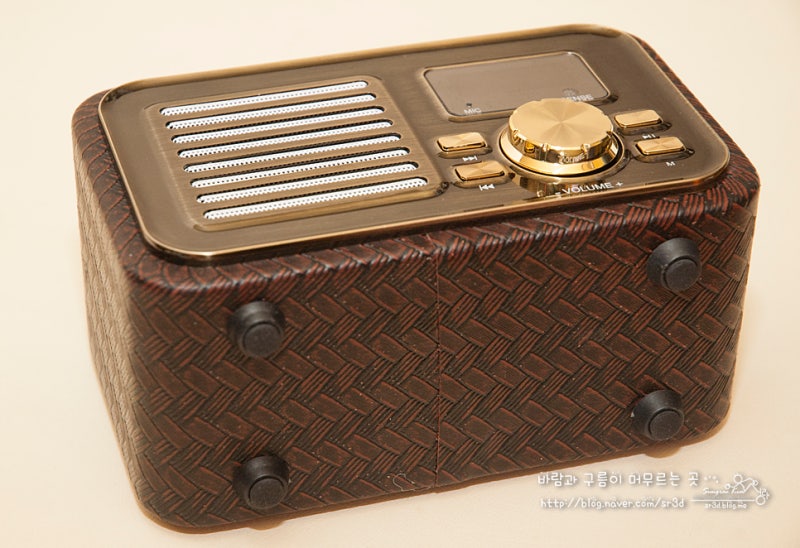 [카이스터 엔틱 ENTIC] - 완전 깜찍한 복고풍 라디오 스피커 : 네이버 블로그