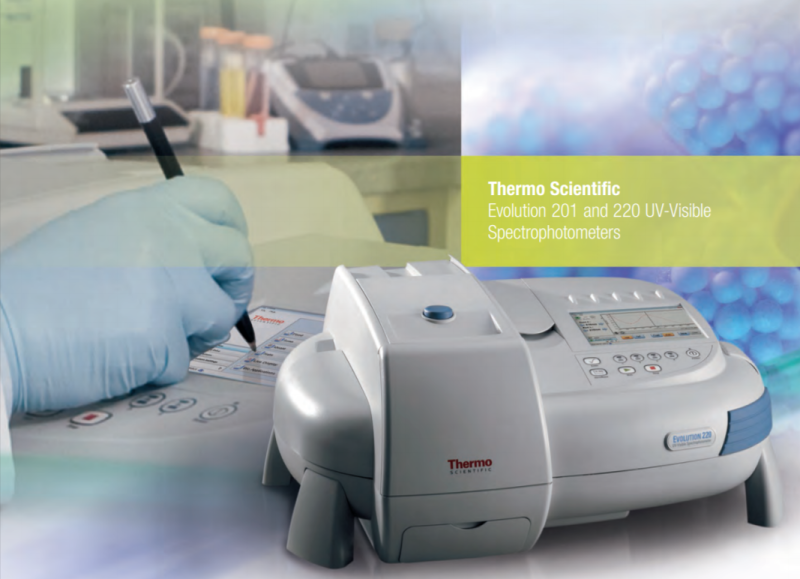 써모피셔 Evolution™ 201/220 UV-Visible Spectrophotometer(스펙트로포토미터) : 네이버 블로그