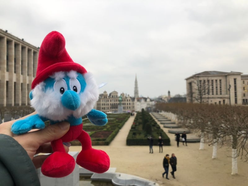 벨기에 브뤼셀 MOOF museum 옆에 있는 스머프스토어 smurf store 에서 스머프인형 구매! 벨기에 쇼핑리스트 ...