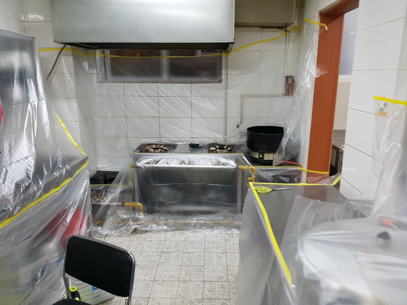 식당 주방 닥트 청소 가격과 후드 환풍기 기름때 제거방법과 가격은 네이버 블로그