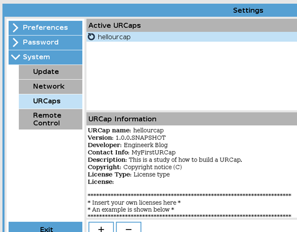 Universal Robots 첫 URCaps 만들어 보기 : 네이버 블로그