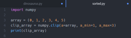Python numpy.clip() : 네이버 블로그