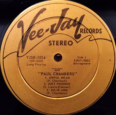 285. Paul Chambers, Go, 1959 : 네이버 블로그