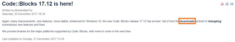 Code::Blocks(코드 블록) 설치 방법 및 프로젝트 생성 : 네이버 블로그