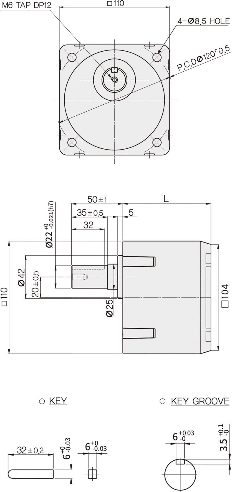 K10H BU(GGM BLDC 전용) GGM 104각 출력축 22파이 평행축 울트라 고강도 감속기 : 네이버 블로그