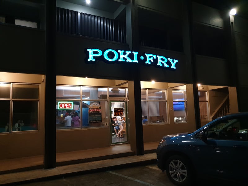 2019 GUAM :: 스파이시 살몬 포키와 튜나 포키가 맛있는 괌 현지인 맛집 포키프라이 ( POKI FRY ) : 네이버 블로그
